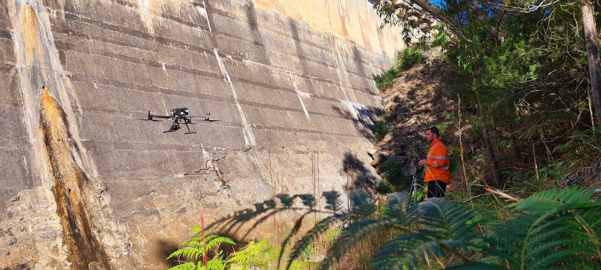 Crack Mapping of Dams | Effective UAV Services | Australian UAV